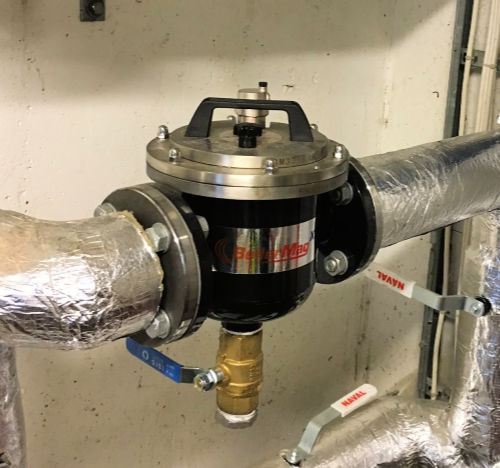 Klart Vann uses BoilerMag XT to Rescue Customer’s Heating System